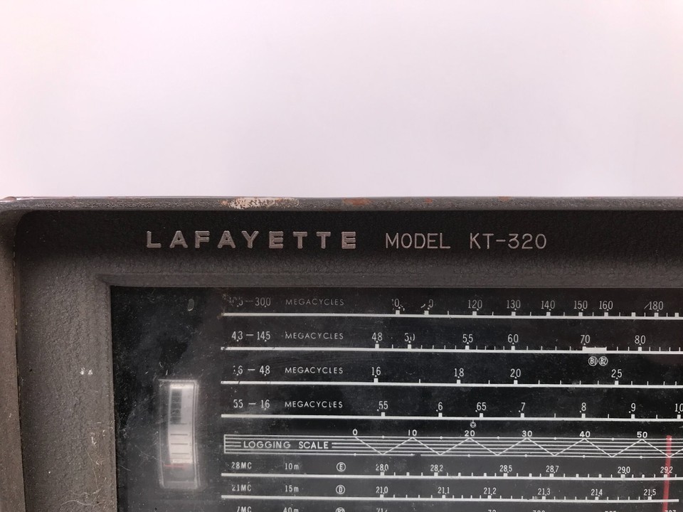 Vintage Lafayette S.W. / Communications Receiver, Model KT-320, | eBay