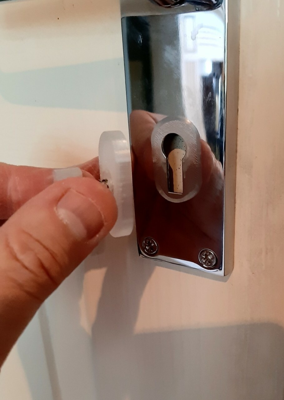 Translucent Clear Traditional Keyhole Cover Draught Excluder | eBay