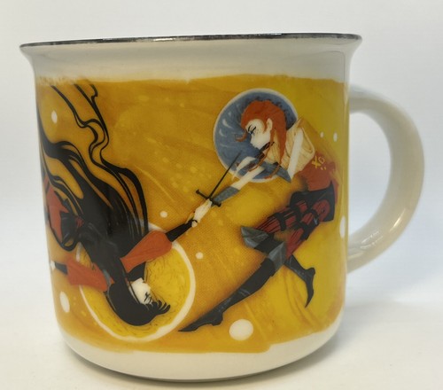 Illumicrate Nevernight Goodnight Kiss Mug Rosiethorns88 Orange Black | eBay