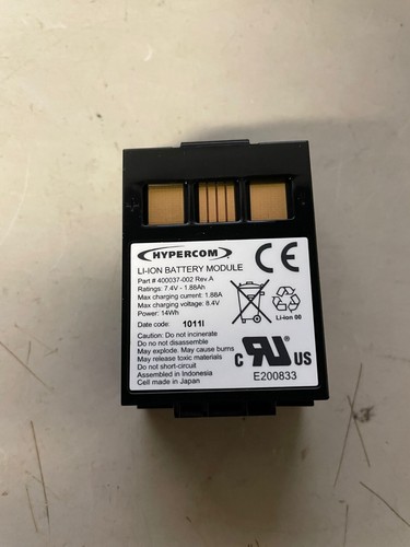 Hypercom 400037-002 Credit Card Machine 7.4V, 1.88Ah Battery New | eBay