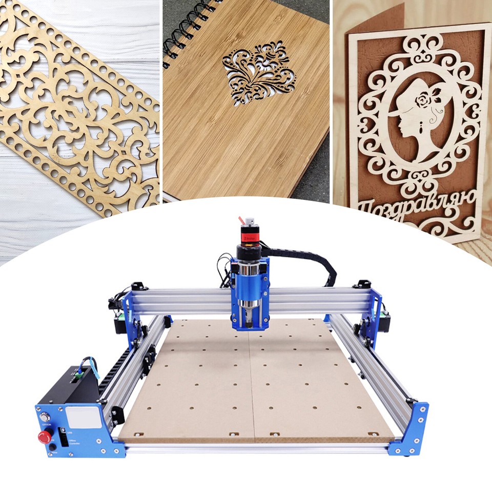 Pro CNC Machine 4040-PRO Router Woodworking Metal Acrylic MDF Metal ...