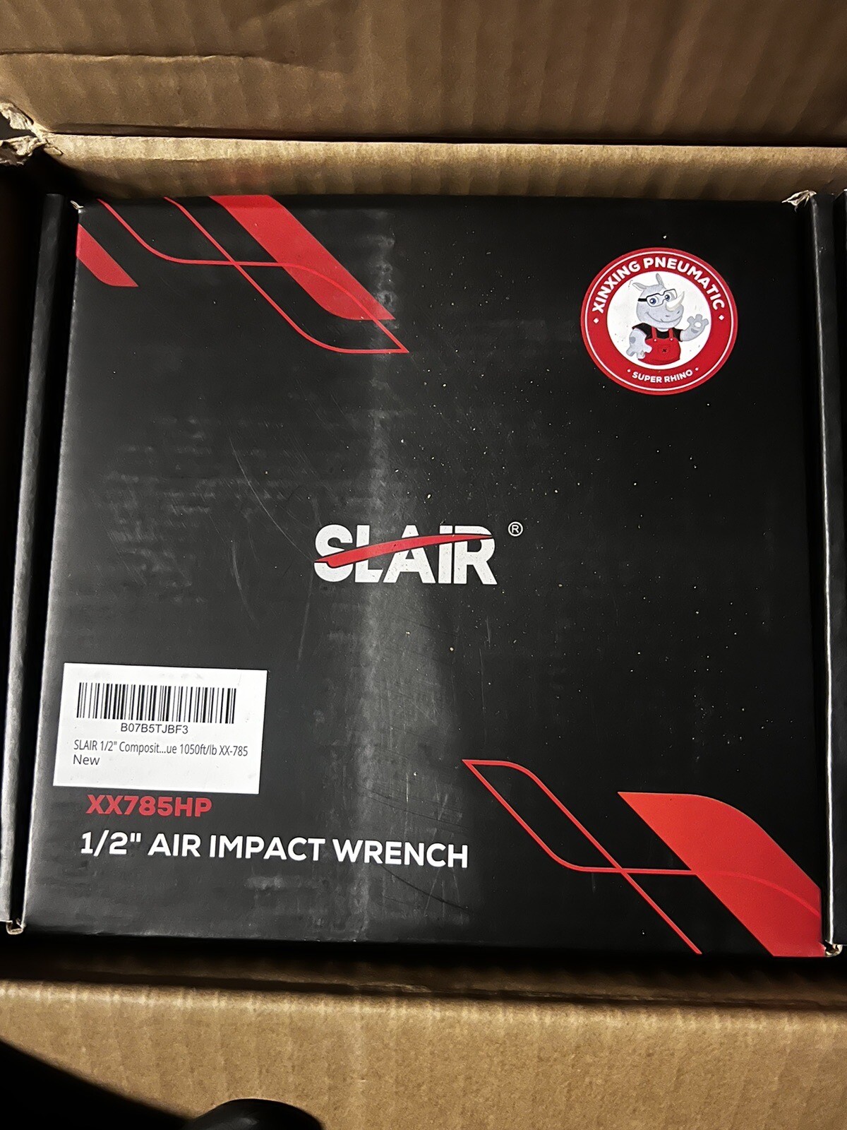 SLAIR 1/2" Composite Twin Hammer Air Impact Wrench Set | XX-785 | 1/2in ...