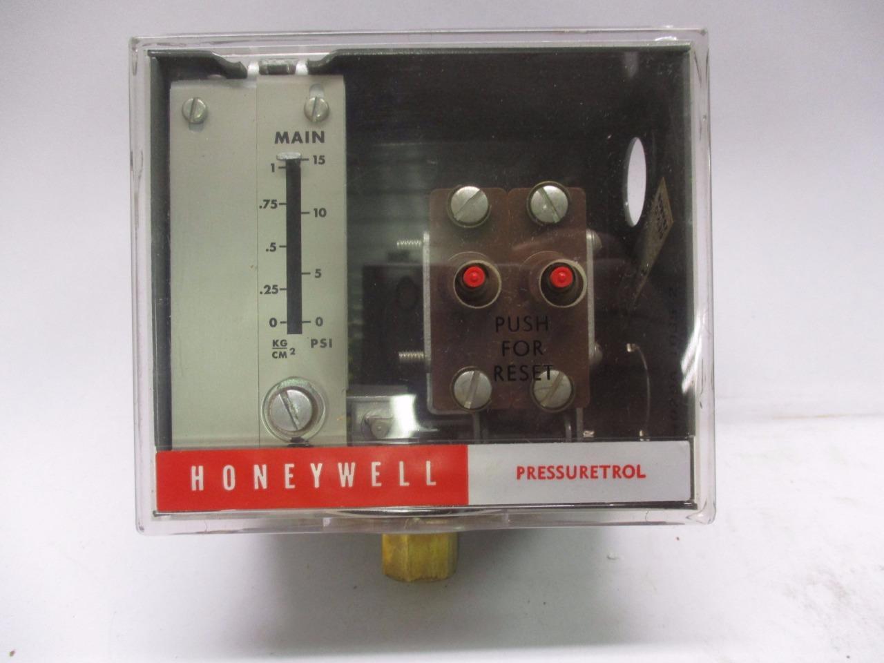 Honeywell L4079A 1035 3 Pressuretrol New 25 PSI Range 2-15 PSI | eBay