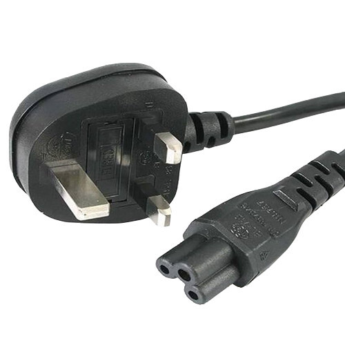 JOBLOT 500x Laptop Power Cord Lead 3 Pin CLOVER UK PLUG-Untested -No ...