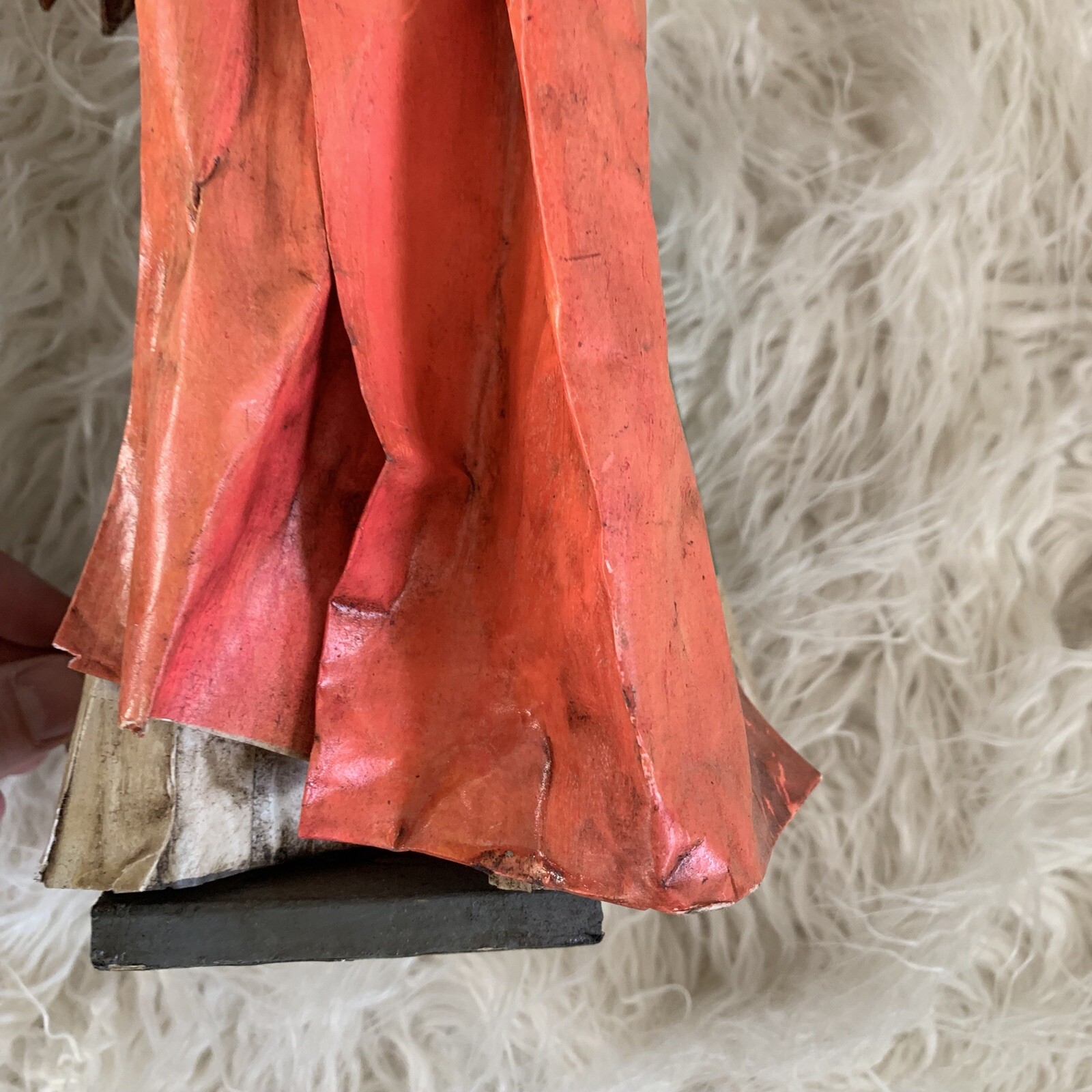 Vtg. Martin Renteria Paper Mache Statues Folk Art RARE | eBay