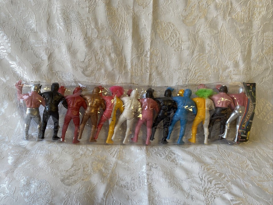 LUCHA LIBRE SET 12 Pack 4in Action Figures Mexican Toys Mexican ...