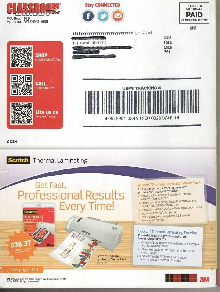 Classroom Direct Back To School EARLY CHILDHOOD School Supplies Catalog ...