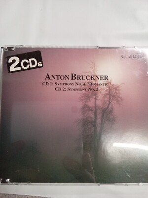 Anton Bruckner 2CD - CD1 Symphony No 4 Romantic, CD2 Symphony No 2 - VERY GOOD+ | eBay