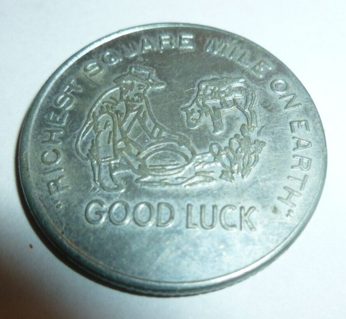 Vintage Central City, CO Richest Square Mile on Earth Good Luck Token ...