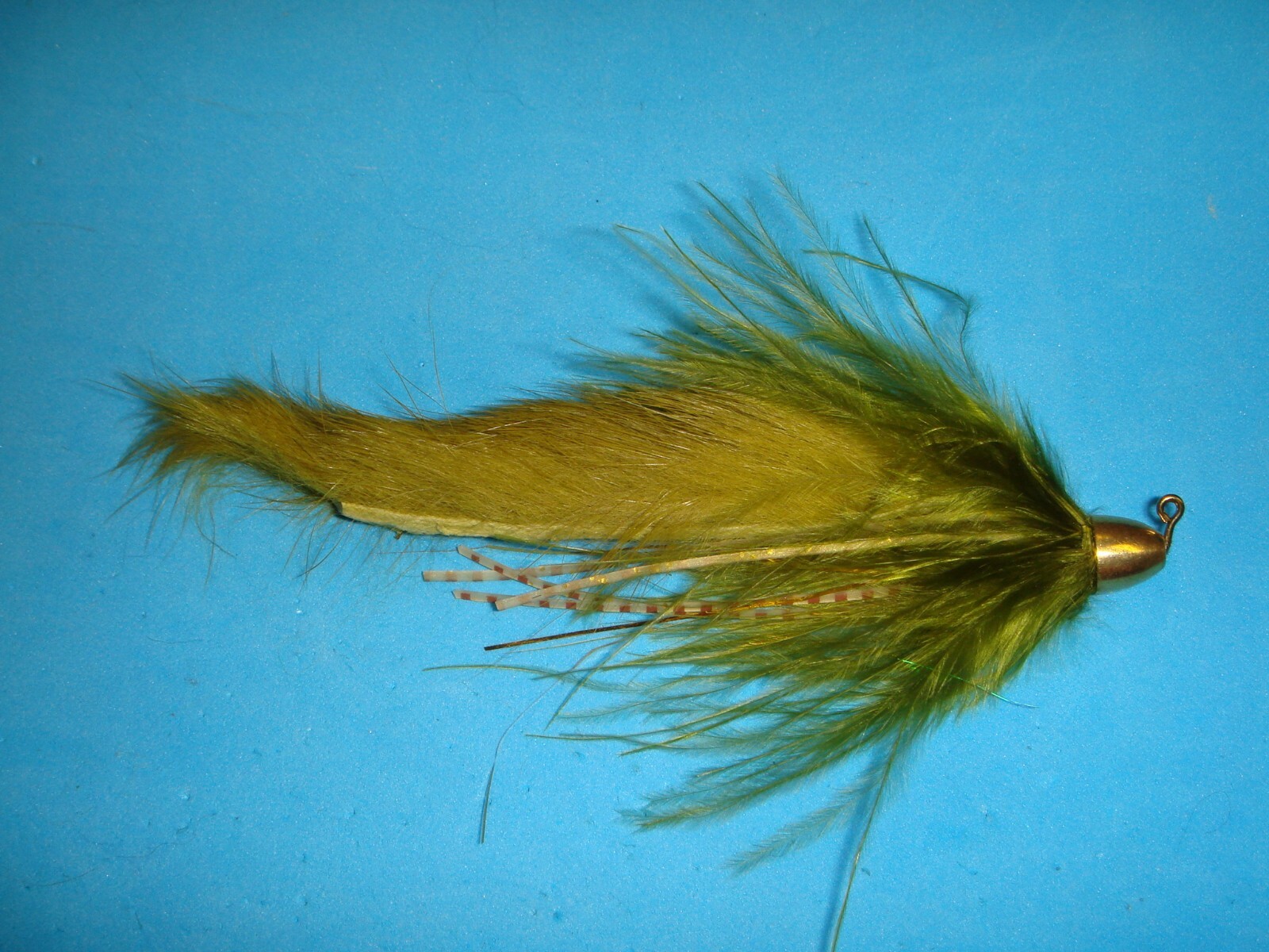 FLY FISHING FLIES - Olive MEAT WHISTLE Bunny Streamers #4 (3 pcs.) | eBay