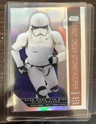 2023 Topps Finest Star Wars #FN-54 First Order Stormtrooper REFRACTOR ...