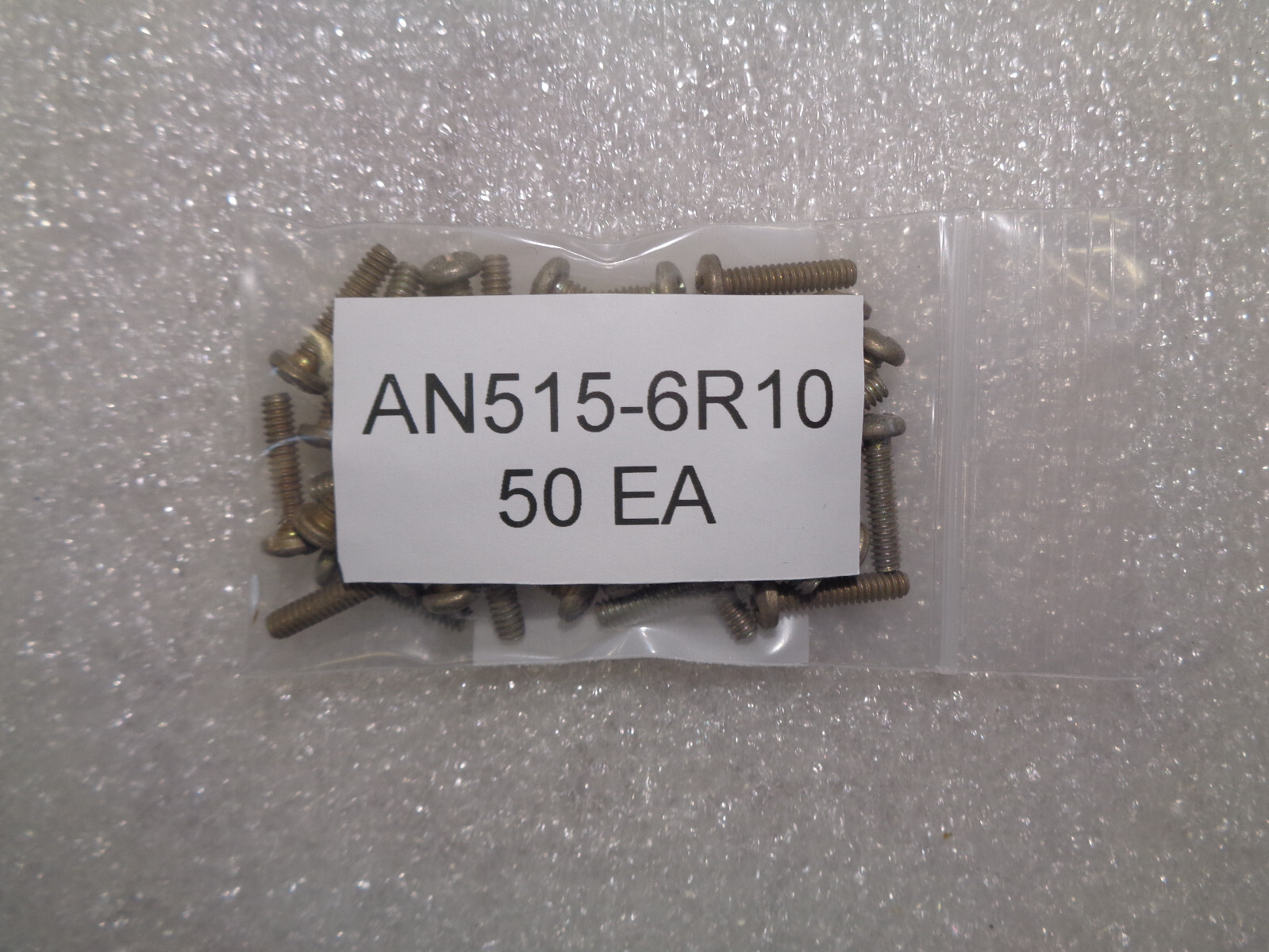 AIRCRAFT PHILLIPS HEAD SCREWS AN515-6R10 SET OF 50 EACH NEW | eBay
