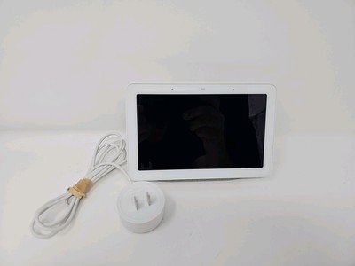 Google Nest Hub 1st Gen Smart Home Assistant White H1A With Power Cord ...