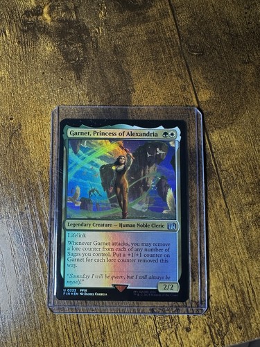 MTG Magic the Gathering Garnet Princess of Alexandria Foil Card Final ...