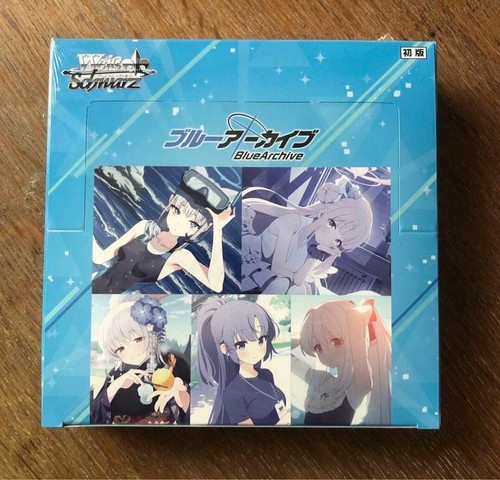 Weiss Schwarz Booster Pack Blue Archive Box Japanese NEW | eBay