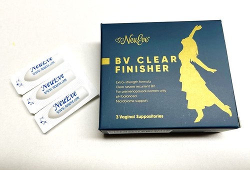 Natural BV Clear Finisher - 3 Suppositories for Tough Bacterial ...