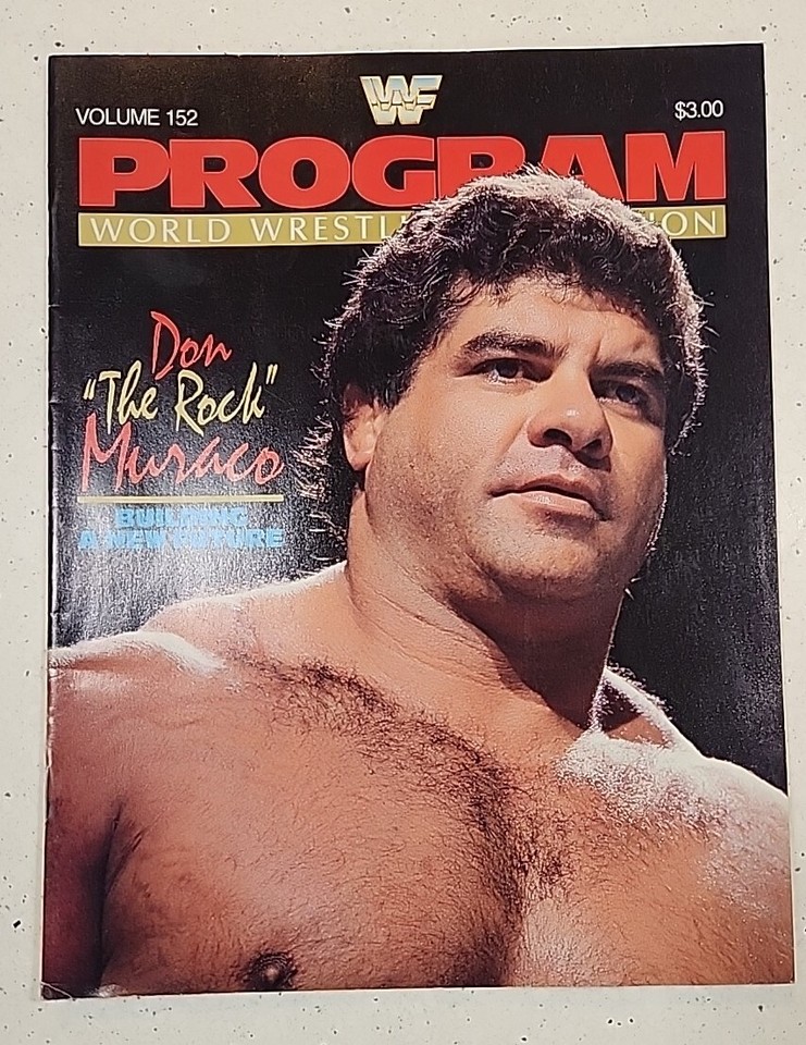WWF Wrestling Program Magazine Vol. 150-155 Lot Of 6 | eBay