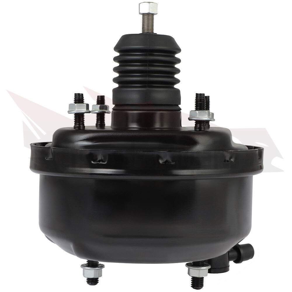Black Power Brake Booster 7" Single Diaphragm Street Rod For Universal ...