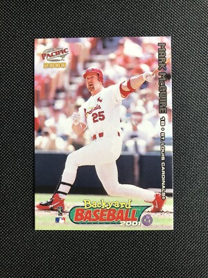 2000 Pacific Humongous Entertainment Backyard Baseball 2001 Mark ...