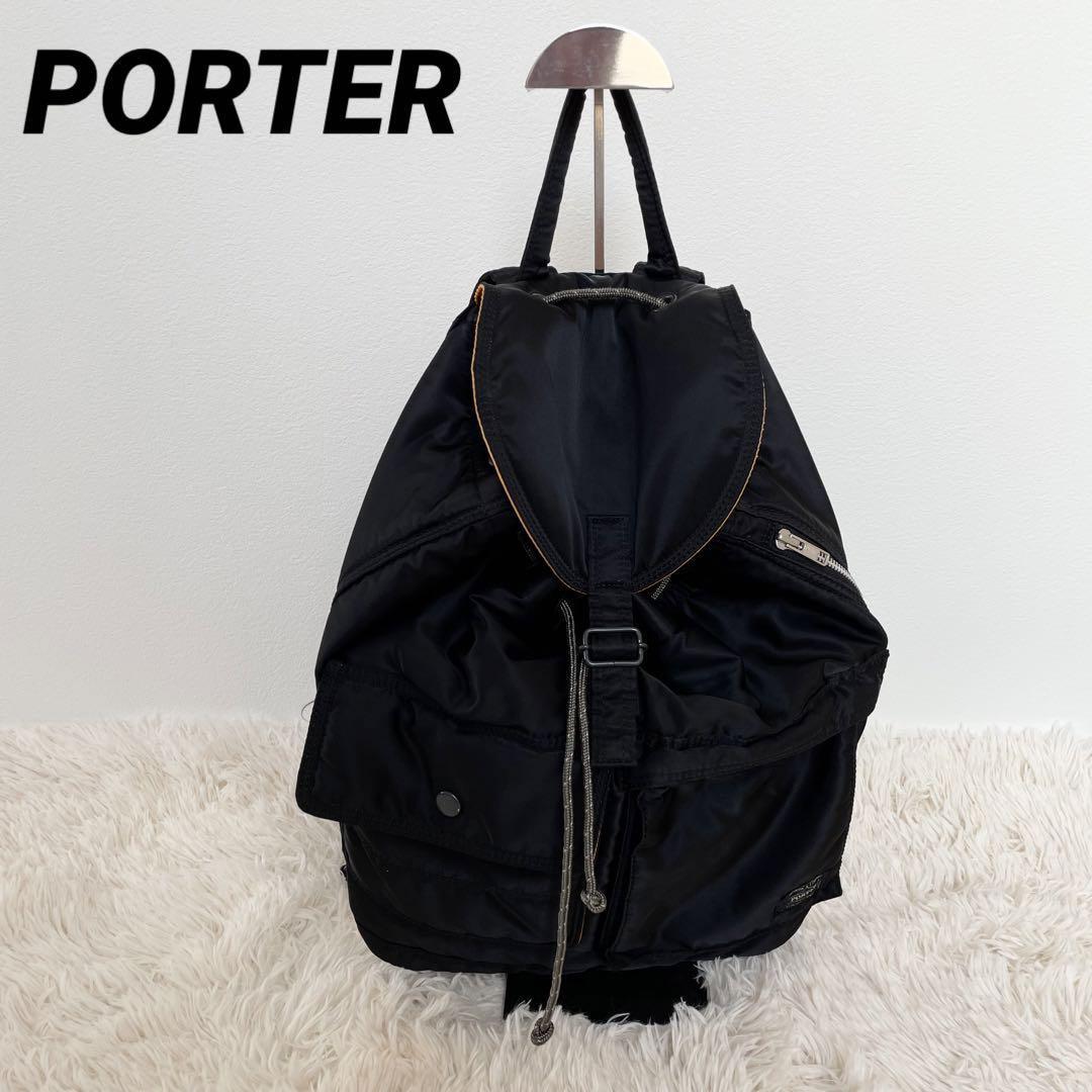 Porter Rucksack Tanker Backpack Black - Gem