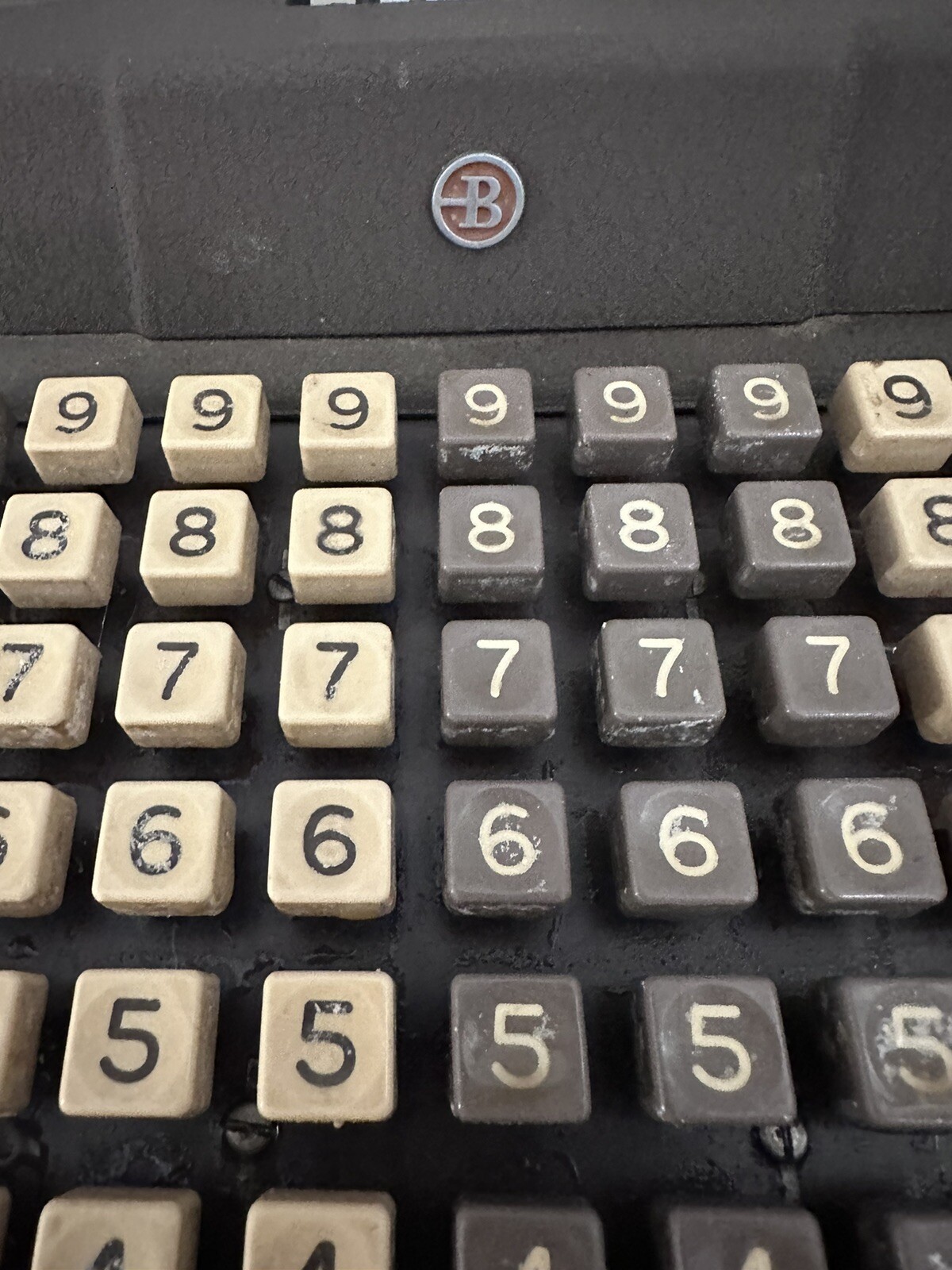 Vintage Burroughs Electric Adding Machine Series P | eBay