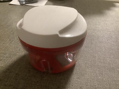 Tupperware Chop'n Prep Chef Red Mini Handheld Food Chopper Kitchen | eBay