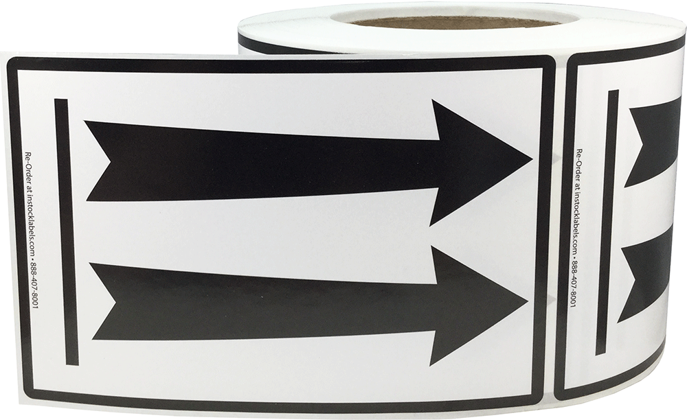 Air Specialty Up Red Arrow Labels | 4 x 6 Inch | 500 Pack | Pick One ...