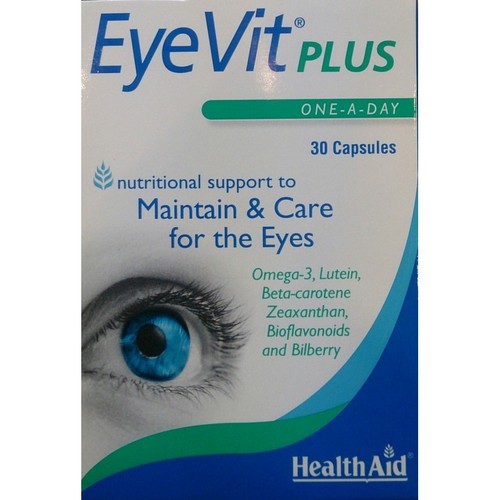 HEALTH AID EYE VIT PLUS - 30 CAPSULES | eBay UK
