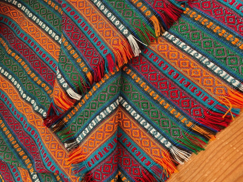 Anatolian Kurdish Nomad Fabrics, Ethnic Home Decor, Tablecloth, Shawl ...