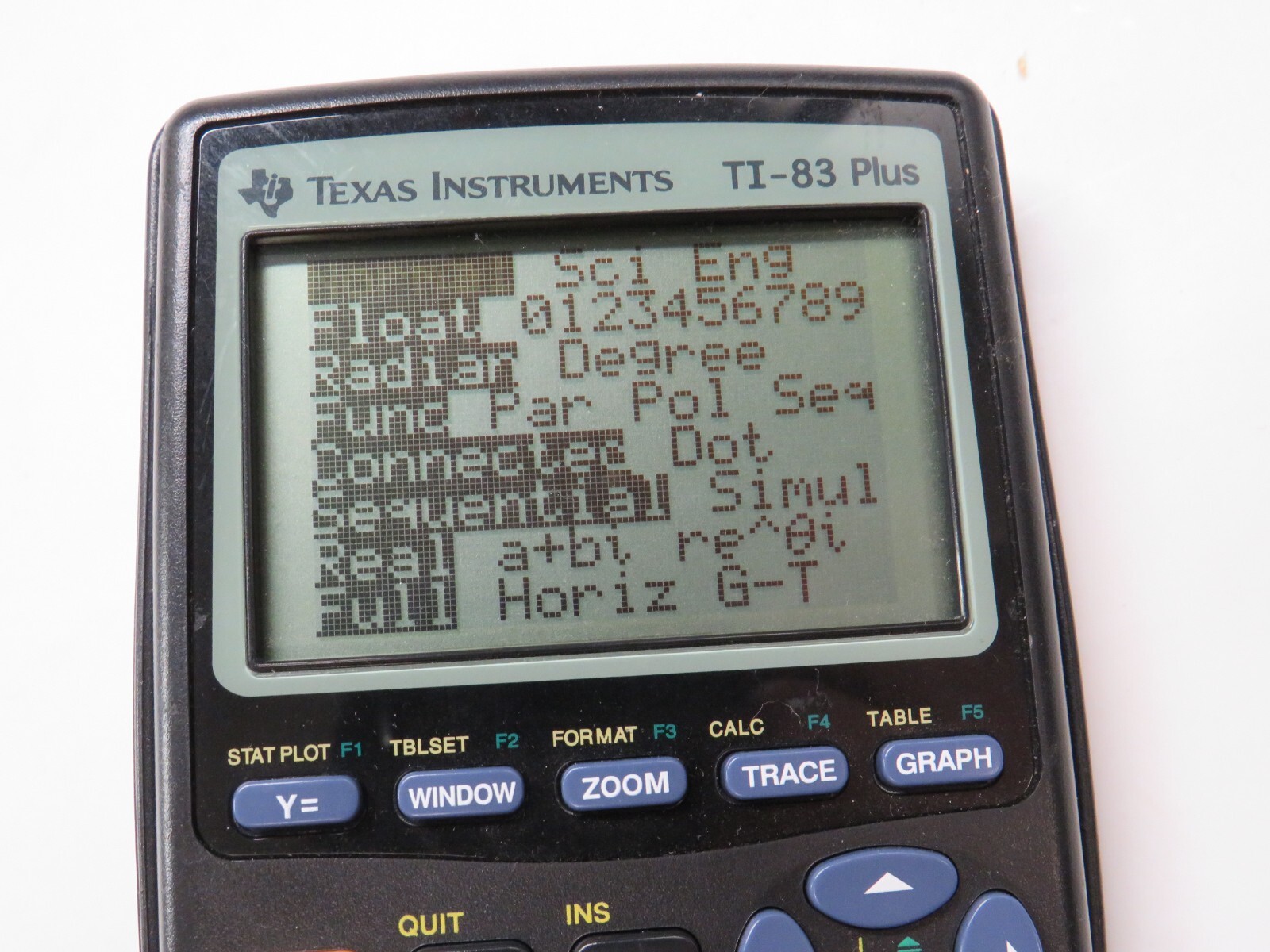 calculator TI83 TI-83 Plus Texas Instruments vintage 90s graphing ...