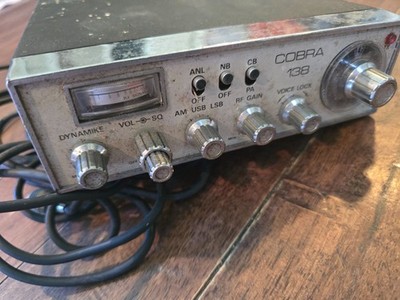 Cobra Model 138 CB Radio 23 Ch SSB/AM 10 Meter Untested Parts Only | eBay