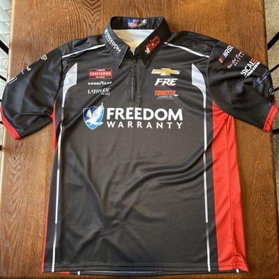 Freedom Racing Enterprises NASCAR Team Issued Crew Shirt | eBay