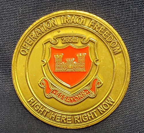 Army Corps of Engineers Operation Iraqi Freedom Essayons Military ...