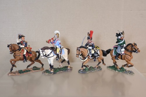 DEL PRADO NAPOLEONIC FRENCH MOUNTED OFFICERS & TROOPERS om | eBay