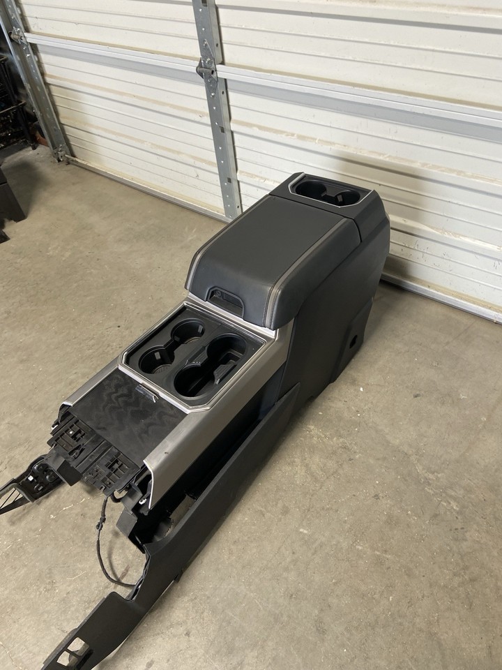 FORD F150 F250 F350 PLATINUM CENTER CONSOLE 2015 2016 2017 2018 2019 ...