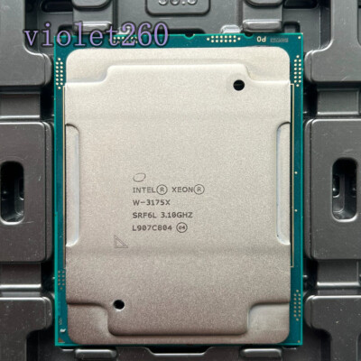 Intel Xeon w-3175x LGA3647 28 Cores 56 Threads 3.10 GHz-3.8GHz CPU ...