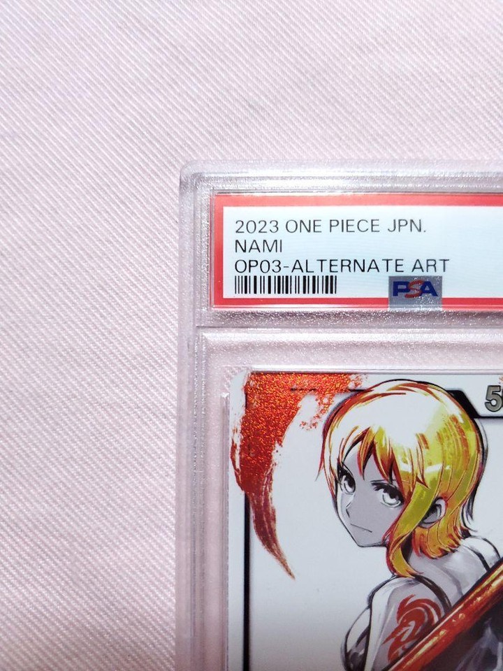 PSA 10 One Piece Card Game Nami Mighty Enemies OP03-040 L Alt Art ...