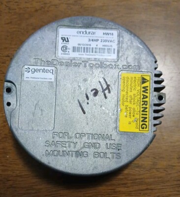 Genteq Endura HW18 3/4HP Blower Motor Module 05/13/2016 For Heil | eBay