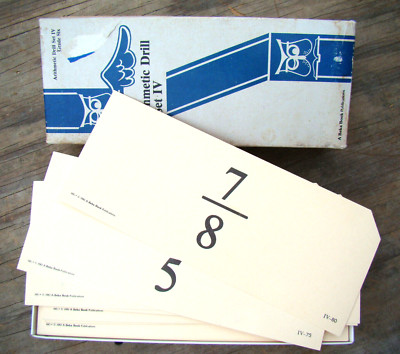 Arithmetic Drill Set IV ~A Beka Books~ Abeka Grade 6 Homeschool Math ...