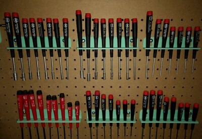 1pc Tool Rail Rack Holder Screwdriver Organiser Wall Mount Holds 9 ...