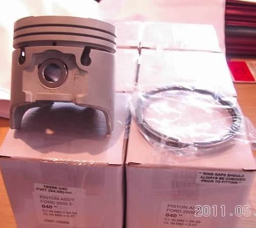 FORD ESSEX V6 3 LITRE PISTONS 020/030/040/060" (SET OF 6) **BRAND NEW ...