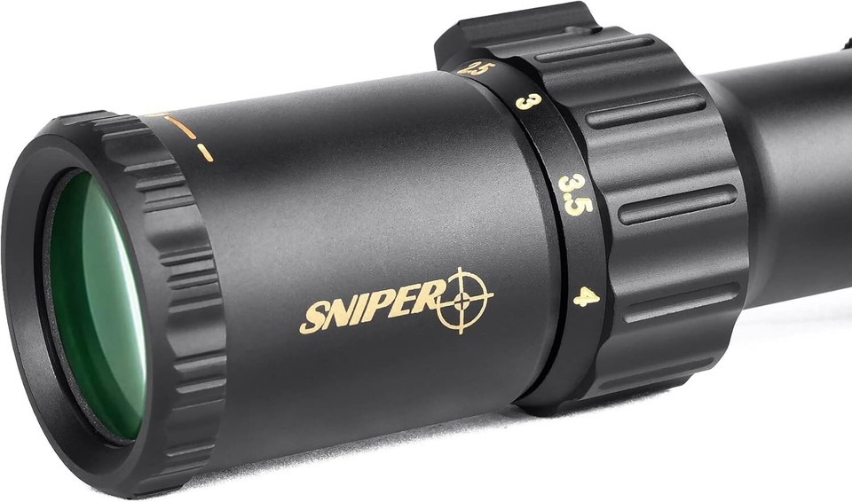SNIPER NT 1-4X28 Compact Rifle Scope R/G/B LPVO Rifle Scope with Ring ...