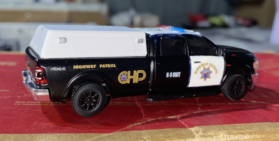 Kitbash RAM 2500 Police Pursuit California Highway Patrol CHP K9 DOT ...