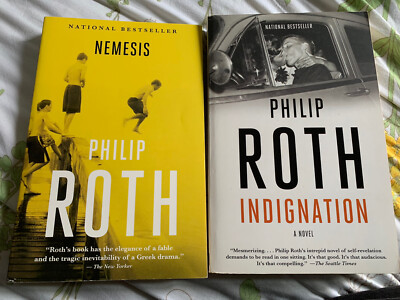 philip roth lot. Indignation And Nemesis | eBay