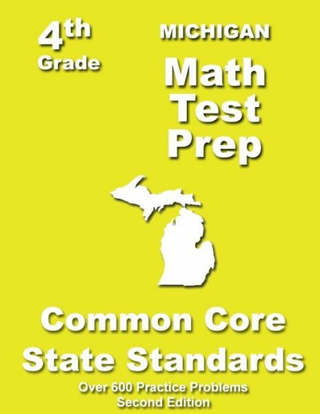 Michigan 4th Grade Math Test Prep : Common Core Learning Standards by ...