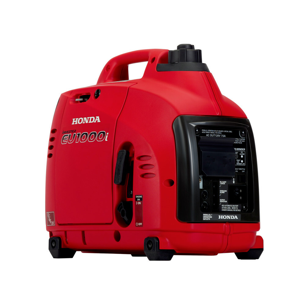 Honda EU1000i 1000 Watt Portable Inverter Generator with Co-minder for ...