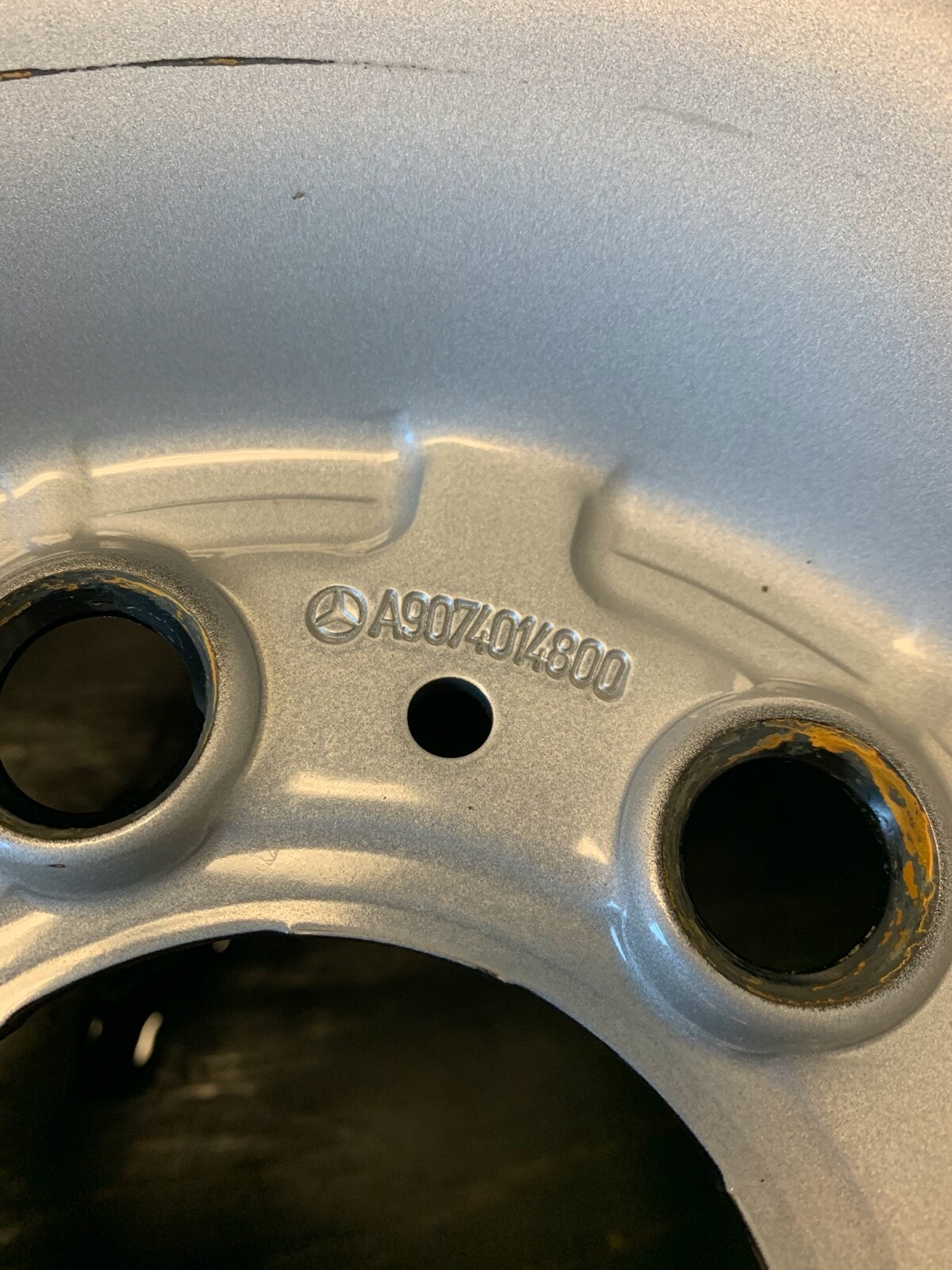 (4) Mercedes Sprinter 2500 OEM Steel Wheels Rims 16" | eBay