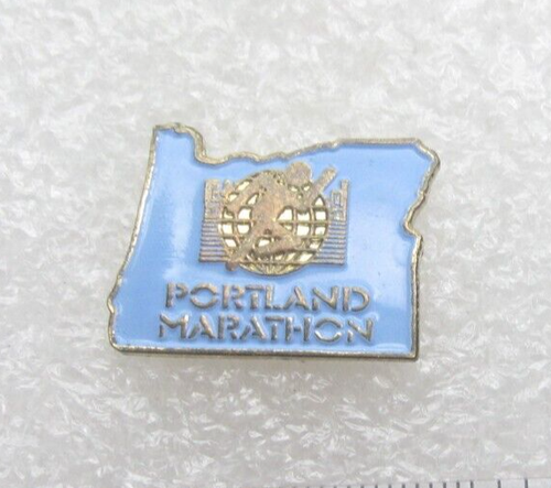 Vintage Portland Marathon Lapel Pin (C340) | eBay