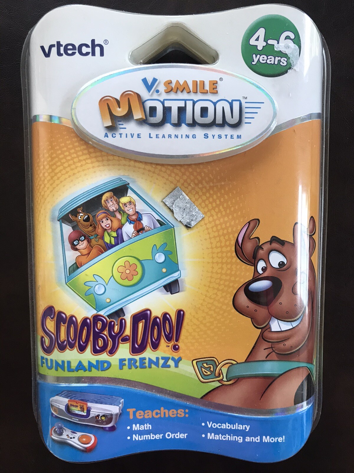 VTech Vsmile VMotion Pocket Learning System Scooby Doo Funland Frenzy ...