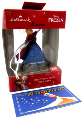 Hallmark Disney Frozen ANNA Holiday Christmas Tree Disney Ornament | eBay